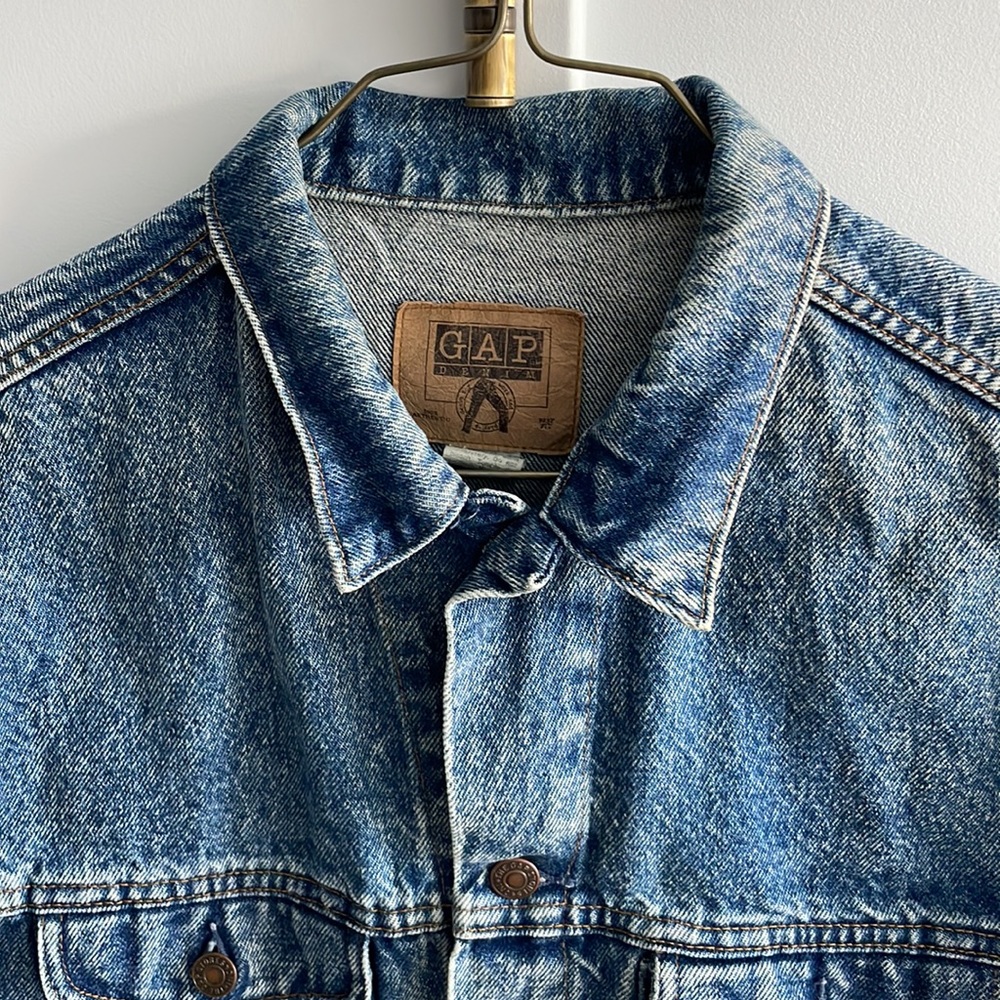Vintage Yellow Label Gap Denim Jacket - Gem